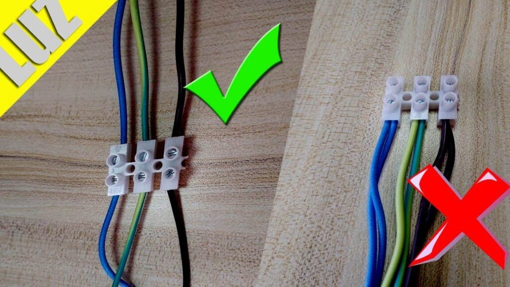 ️ Cómo conectar cables en una regleta ️ Iborra