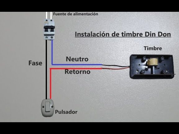 ️ Cómo conectar los cables de un timbre fácil ️ Iborra