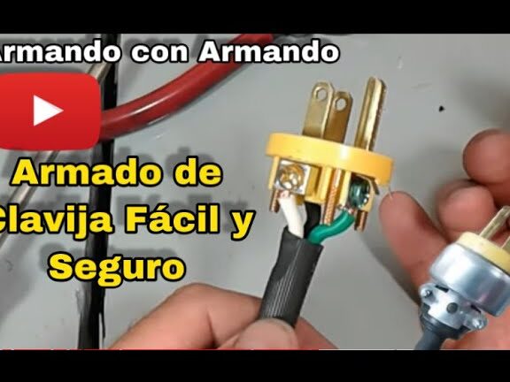 ️ Cómo conectar un enchufe con 3 cables ️ Iborra