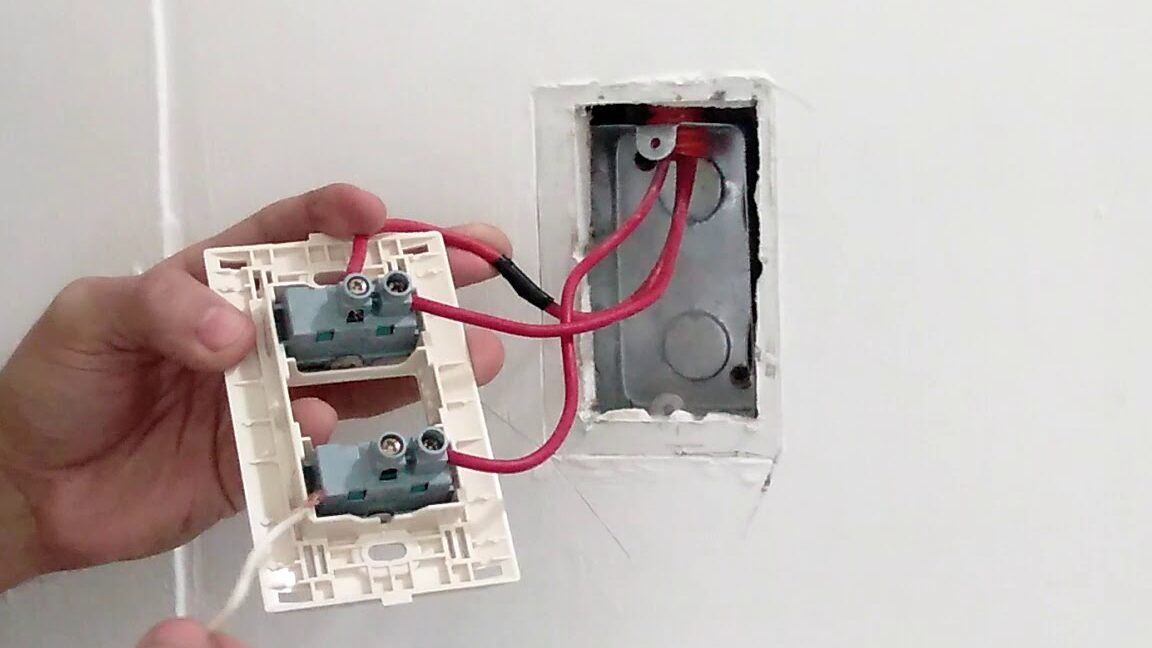 ️ Cómo conectar un interruptor doble con tres cables ️ Iborra