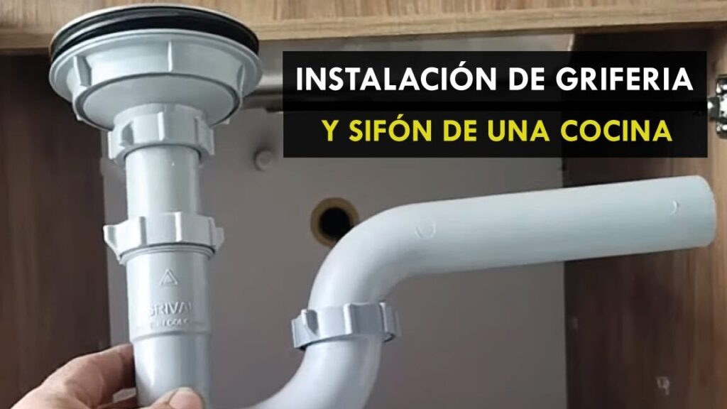 ️ Cómo instalar el desagüe de un fregadero ️ Iborra