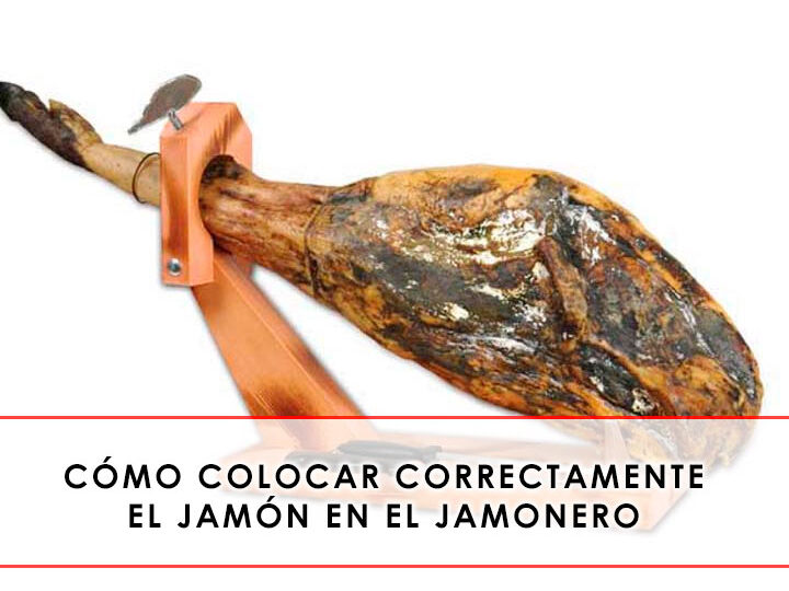 ️ Cómo montar un jamón en una jamonera correctamente ️ Iborra